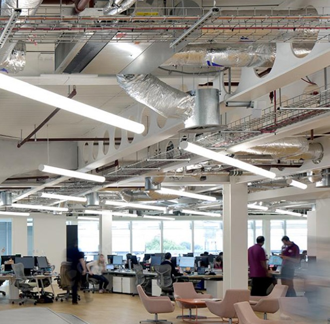 4ft | 4" Round Suspended Linear LED Fixture - LINEAR LIGHT - Product - soli